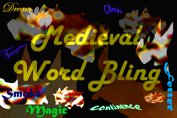 Medieval Word Bling – Author Allen M Werner